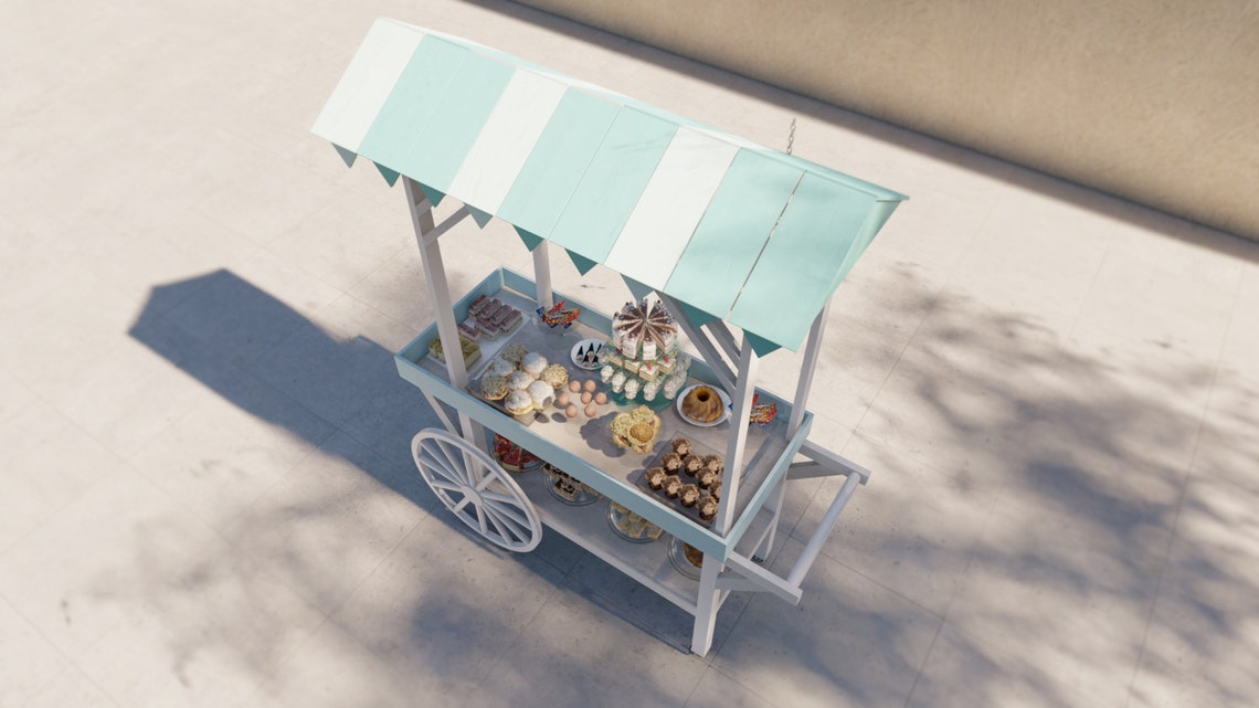 Candy Cart Plans / 23 X60 / Step-by-step Instructions - Etsy