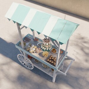 Candy Cart Plans / 23 X60” / Step-by-step Instructions ( Digital ...