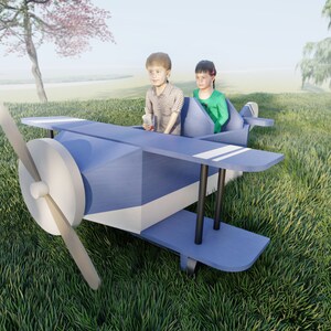 Wooden Airplane Playhouse Plans - DIY - Digital Download - Etsy