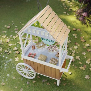 Candy Cart Plans, 25 X60”, Step-by-step Instructions, Digital Download ...