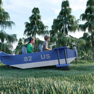 Wooden Airplane Playhouse Plans - DIY - Digital Download - Etsy
