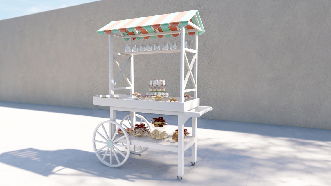 Candy Cart Plans / 23 X 60 / Step-by-step Instructions - Etsy