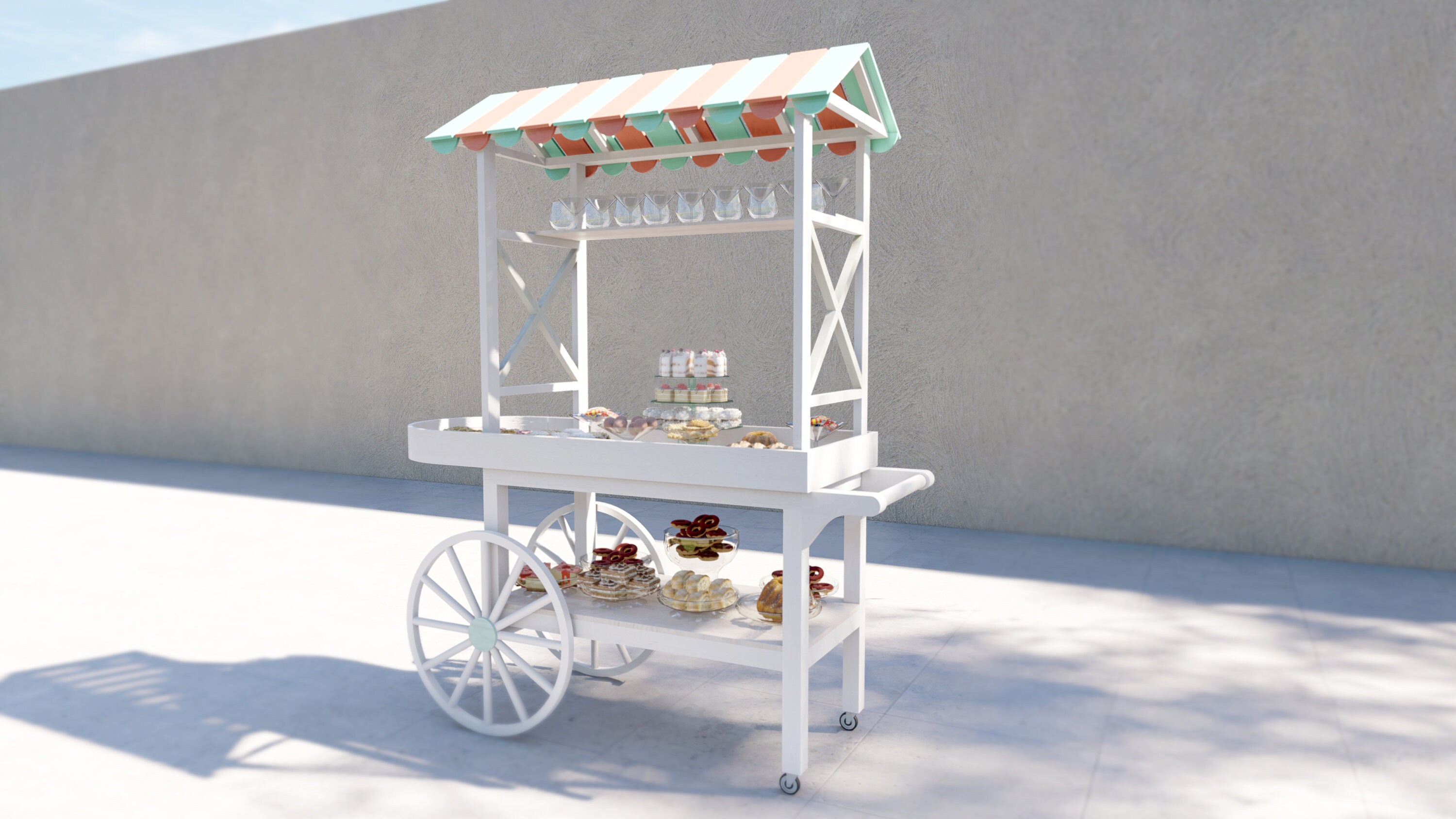 Candy Cart Plans / 23 X 60 / Step-by-step Instructions - Etsy
