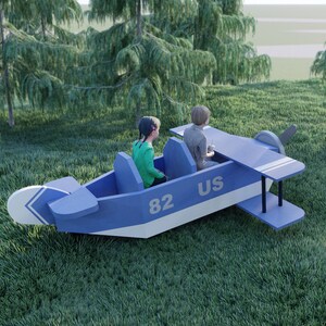 Wooden Airplane Playhouse Plans - DIY - Digital Download - Etsy