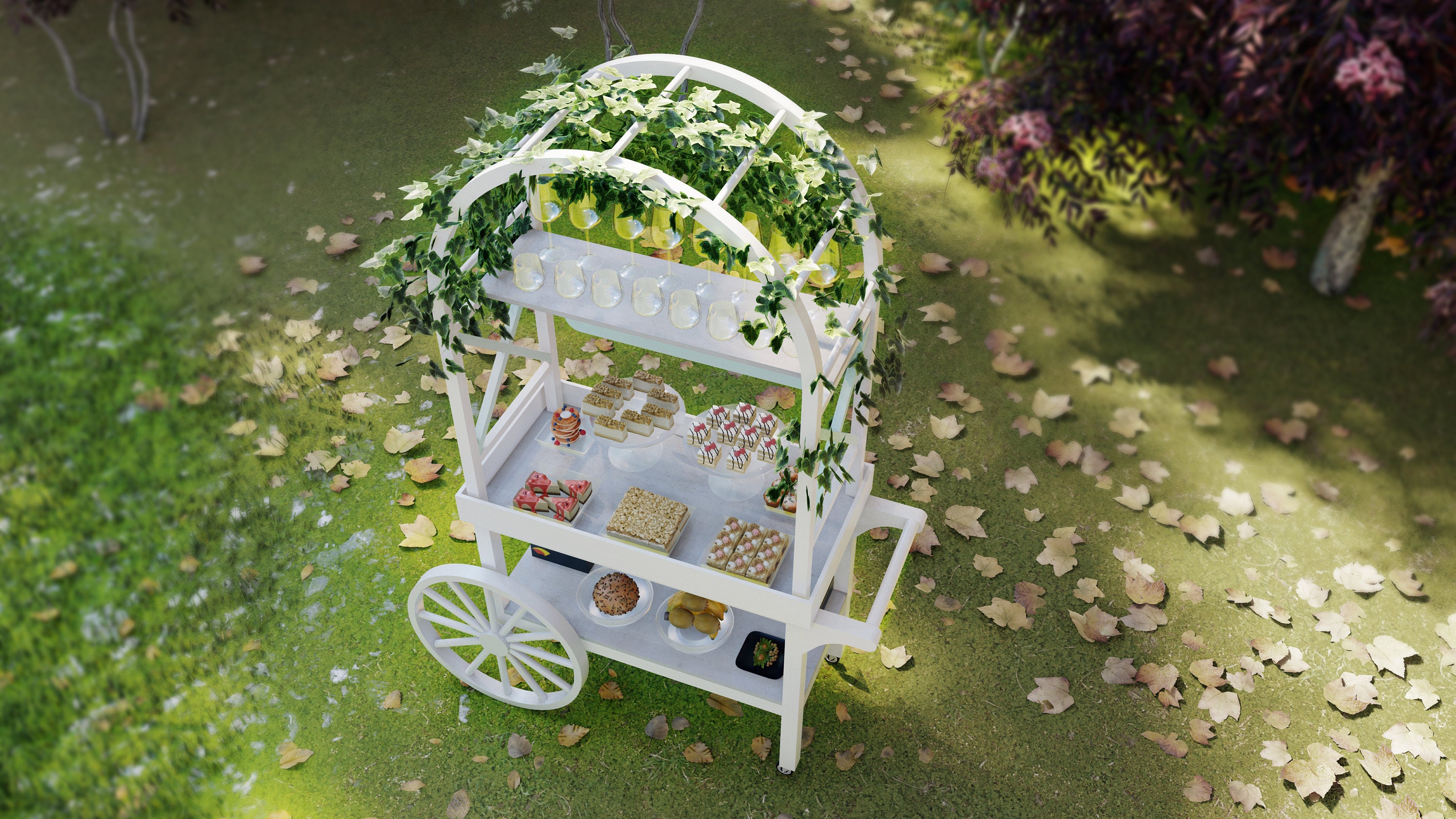 Candy Cart Plans / 25 X60 / Step-by-step Instructions - Etsy
