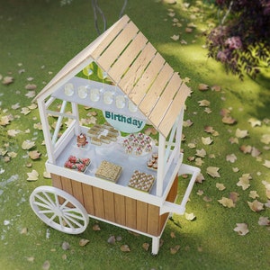 Candy Cart Plans, 25 X60, Step-by-step Instructions, Digital Download ...