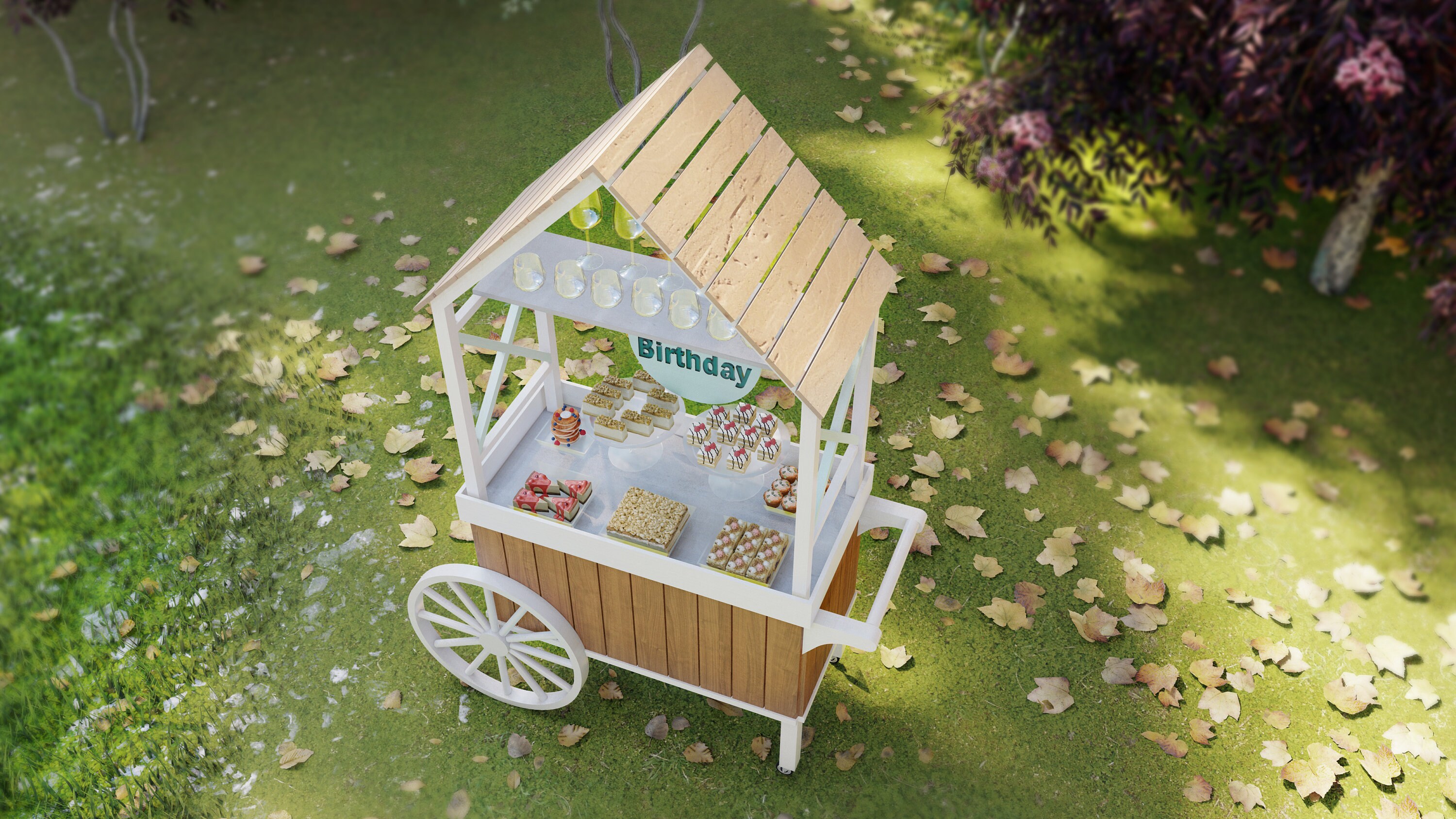 Candy Cart Plans / 25 X60 / Step-by-step Instructions - Etsy
