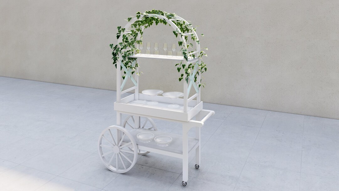 Candy Cart Plans, 25 X60, Step-by-step Instructions, Digital Download ...