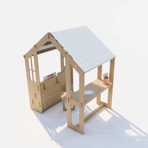 Compact Kids Workspace & Reading Hideaway - CNC Cut Plans - Pdf, Dxf ...