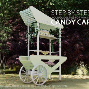 Candy Cart Plans, Step-by-step Instructions, PDF FILE, (digital ...