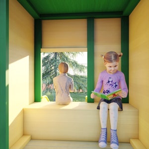 Tractor-shaped Playhouse PDF - Downloadable Plans for a Unique Kids ...