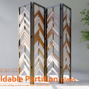 Partition Plans / Indoor Divider Panel / 1’ 6” X 4' 8'' X 6’ 5” / Step ...