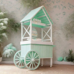 Candy Cart Plans, 25 X60”, Step-by-step Instructions, Digital Download ...