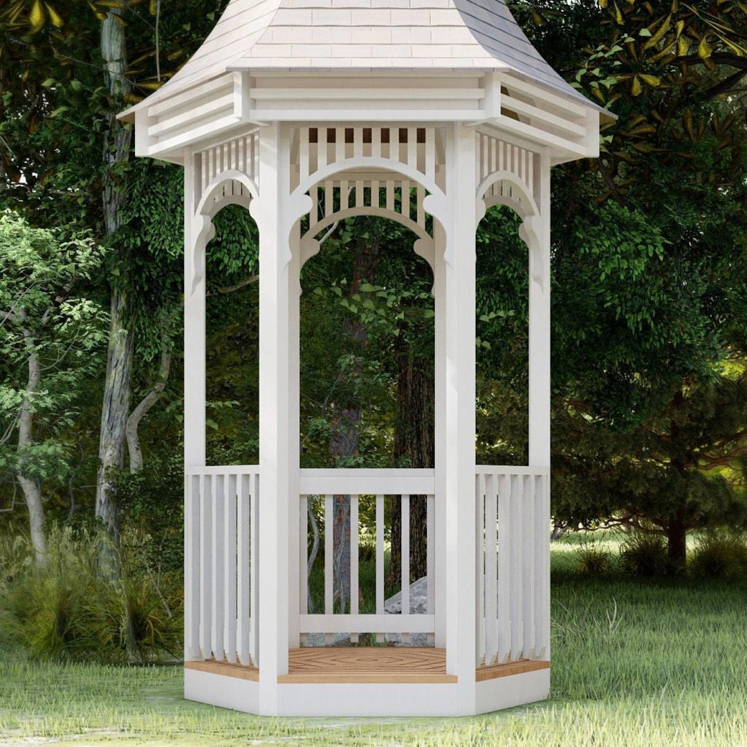 Gazebo Plans, Step-by-step Instructions, (digital Download) - Etsy