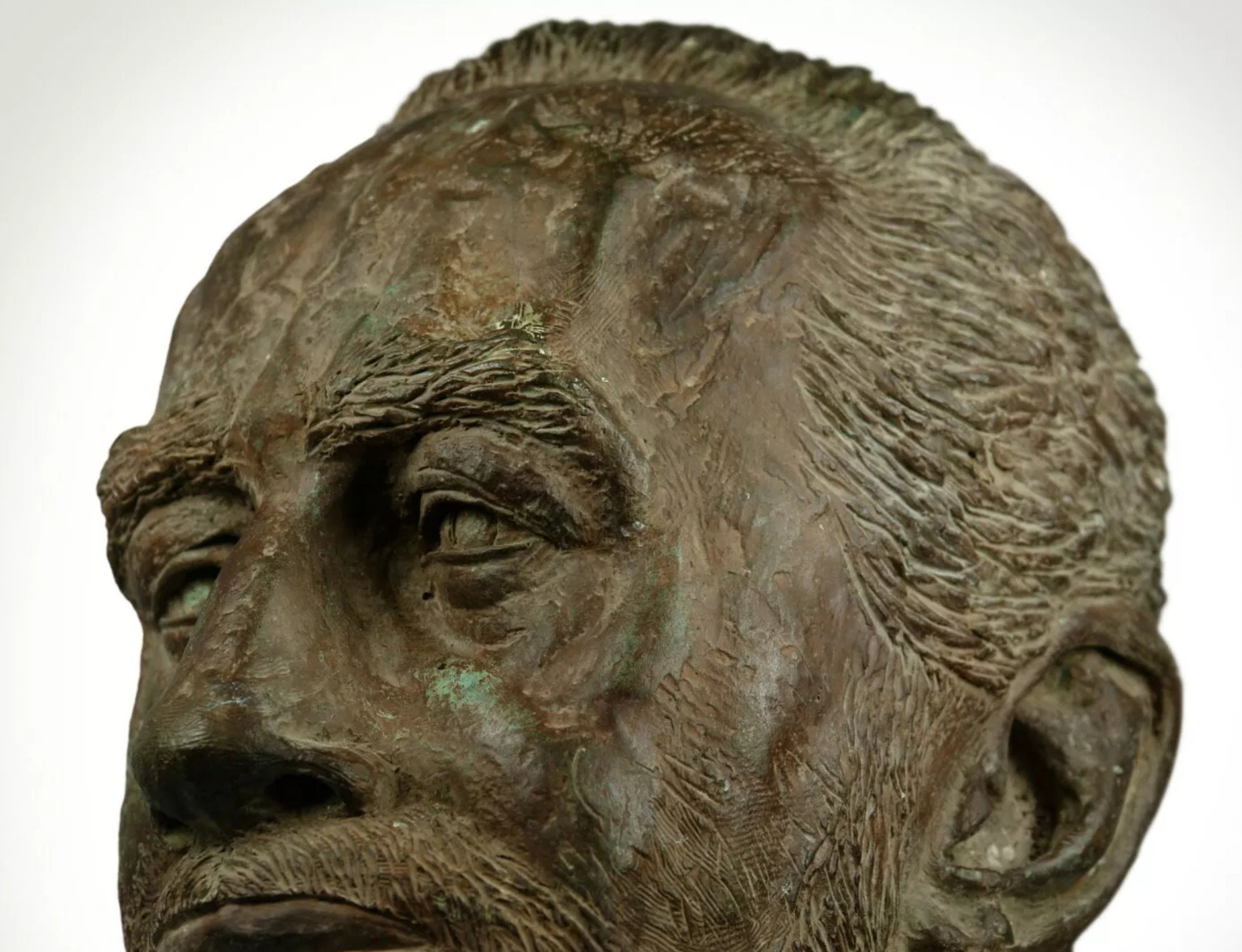 Bronze Head Sculpture - Etsy