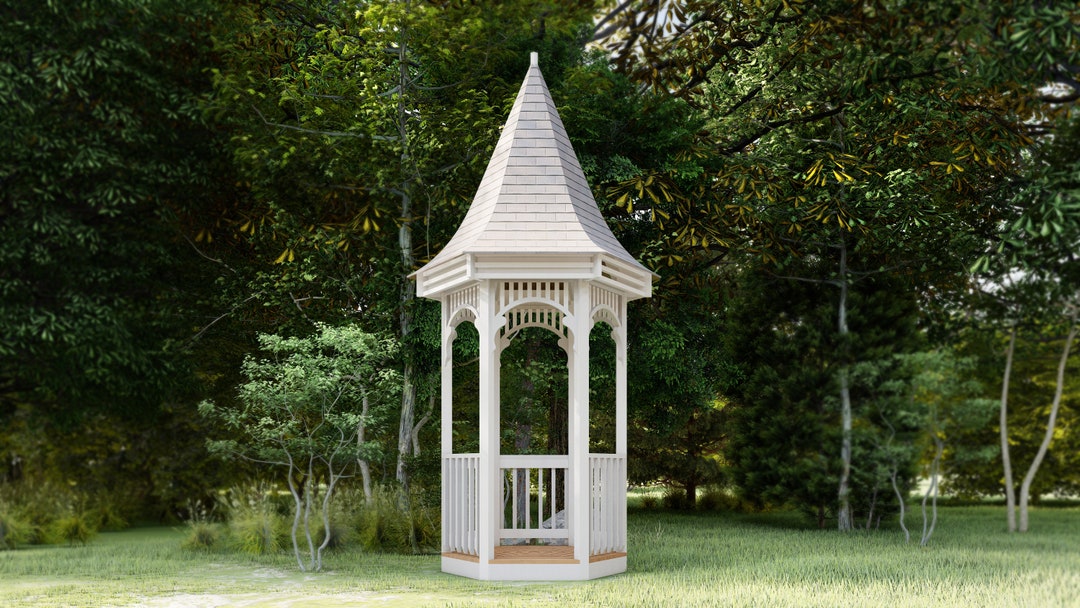 Gazebo Plans, Step-by-step Instructions, digital Download - Etsy