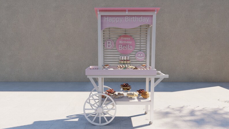 Candy Cart Plans 25 X 60 / Step-by-step Instructions - Etsy