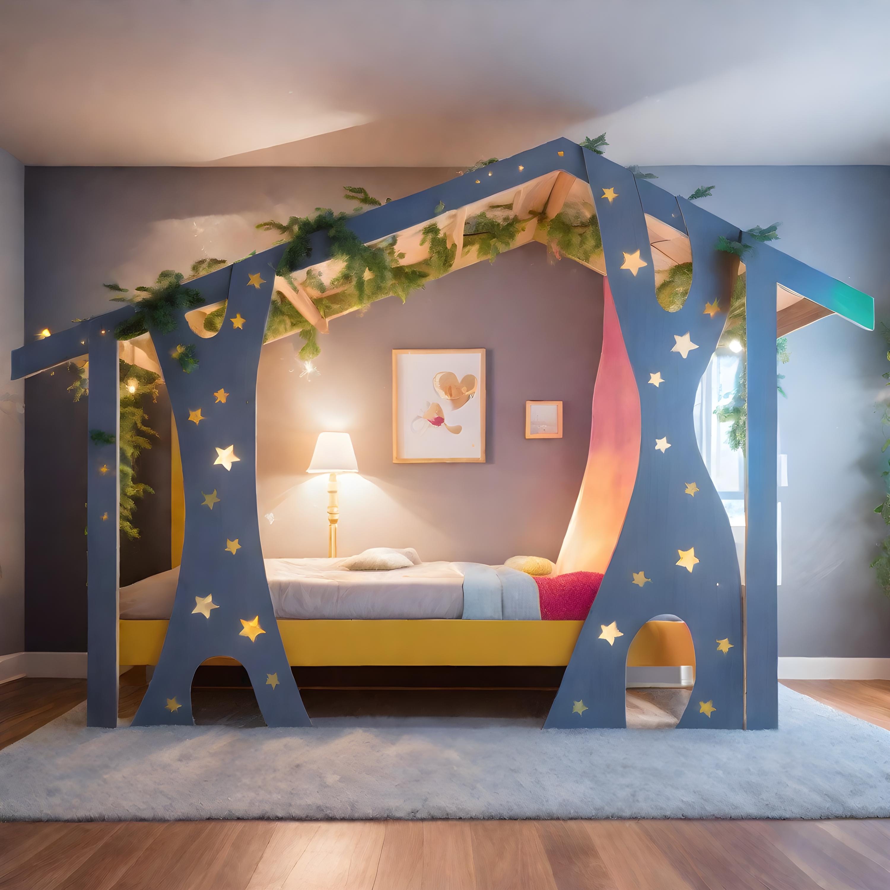 House Bed Among the Trees - DIY Plans - (digital Download) - Etsy