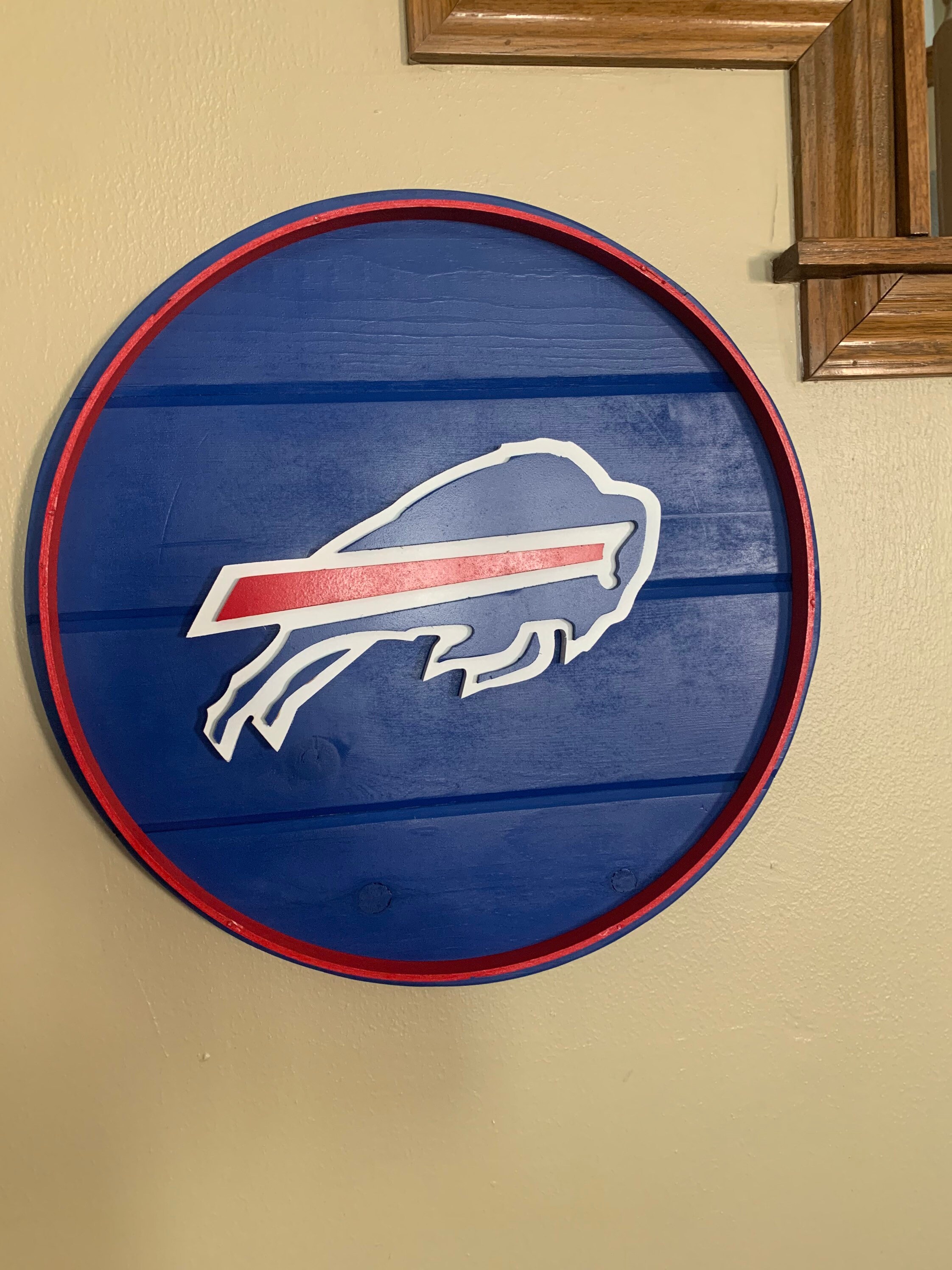 Handmade Wooden Buffalo Bills Sign - Etsy