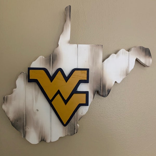 Wvu Sign - Etsy