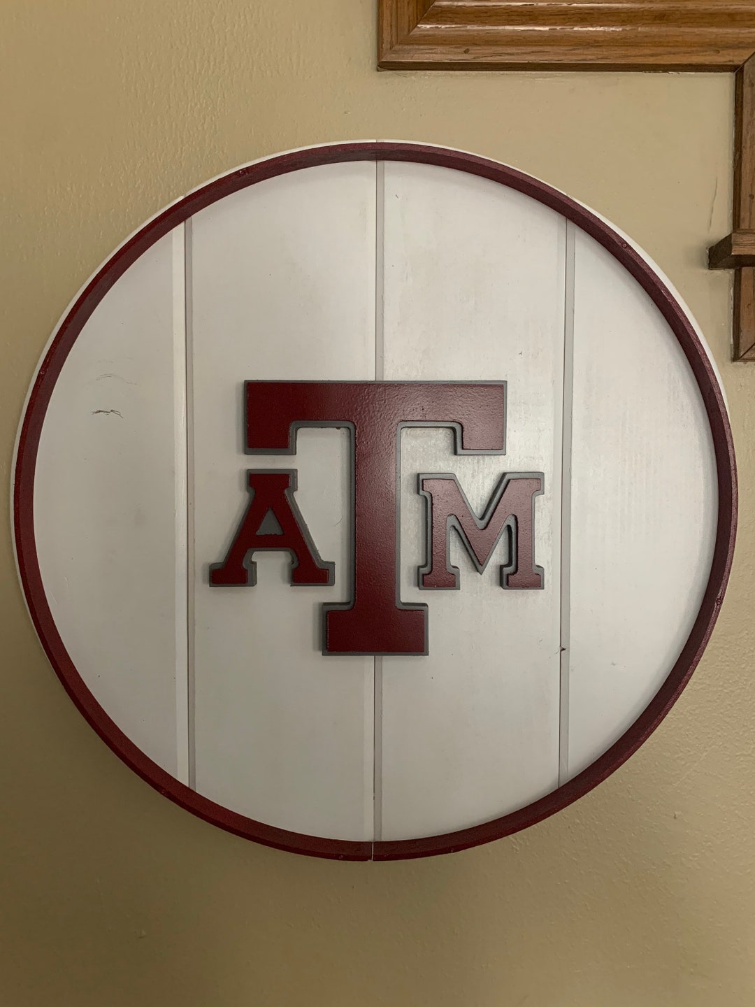 Handmade Wooden Texas A&M Aggies Sign - Etsy