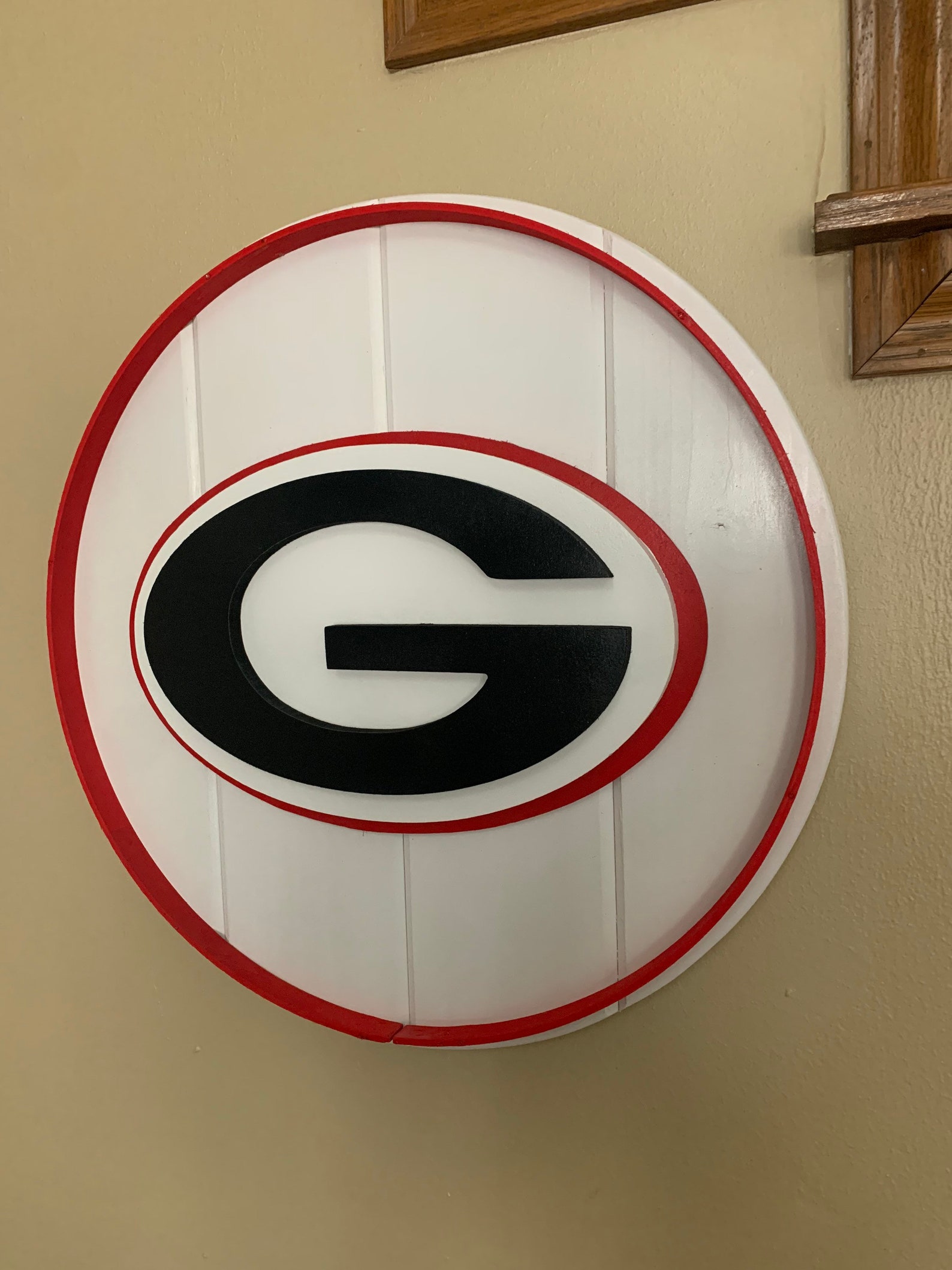 Handmade Wooden Georgia Bulldogs Sign | Etsy