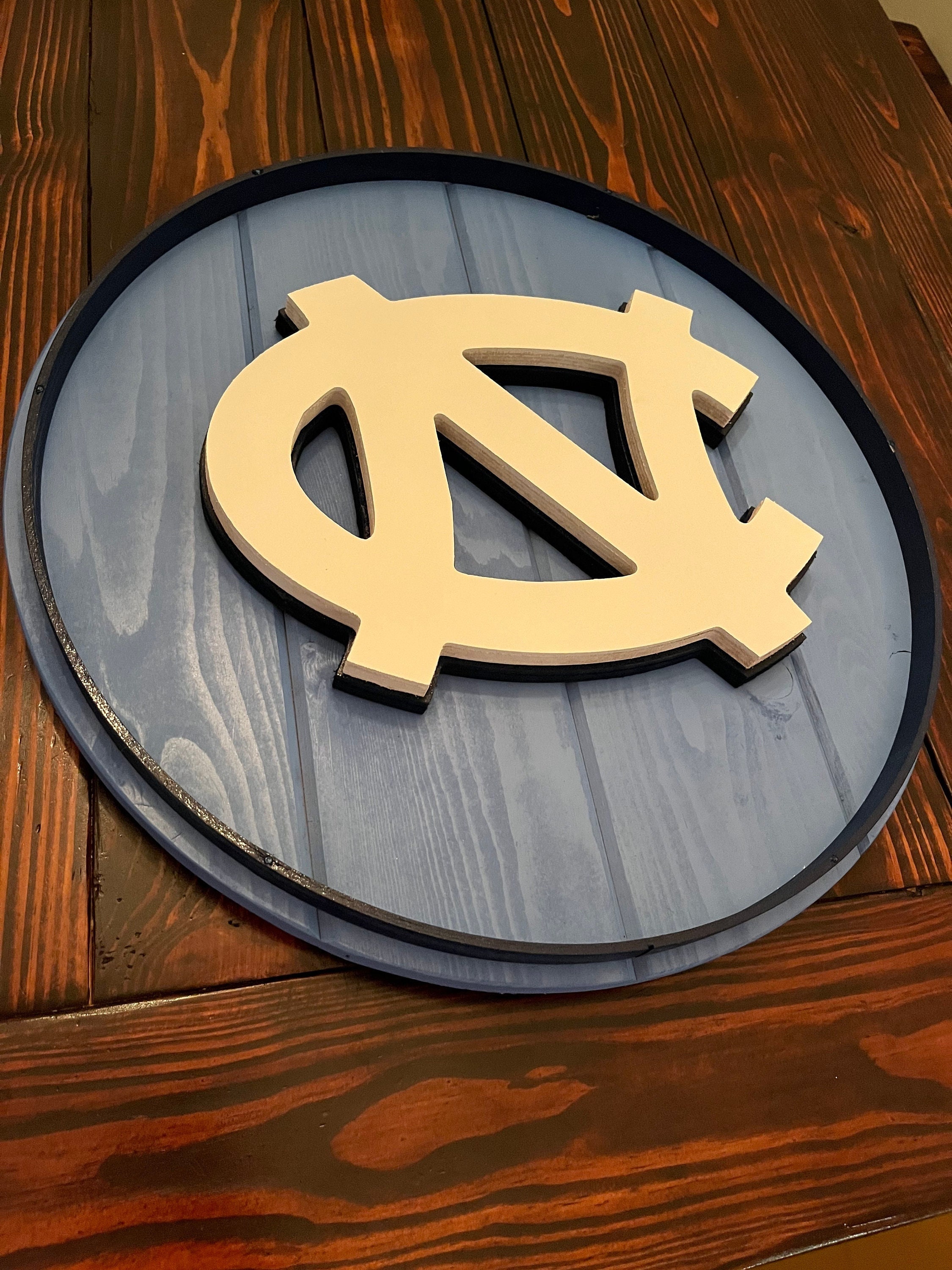 Handmade Wooden University of North Carolina Sign - Etsy