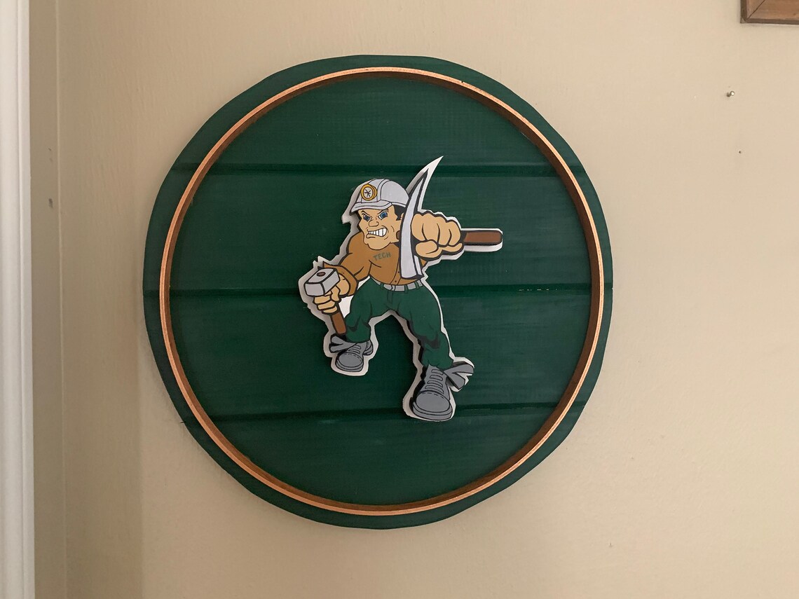 Handmade Wooden Montana Tech Sign - Etsy