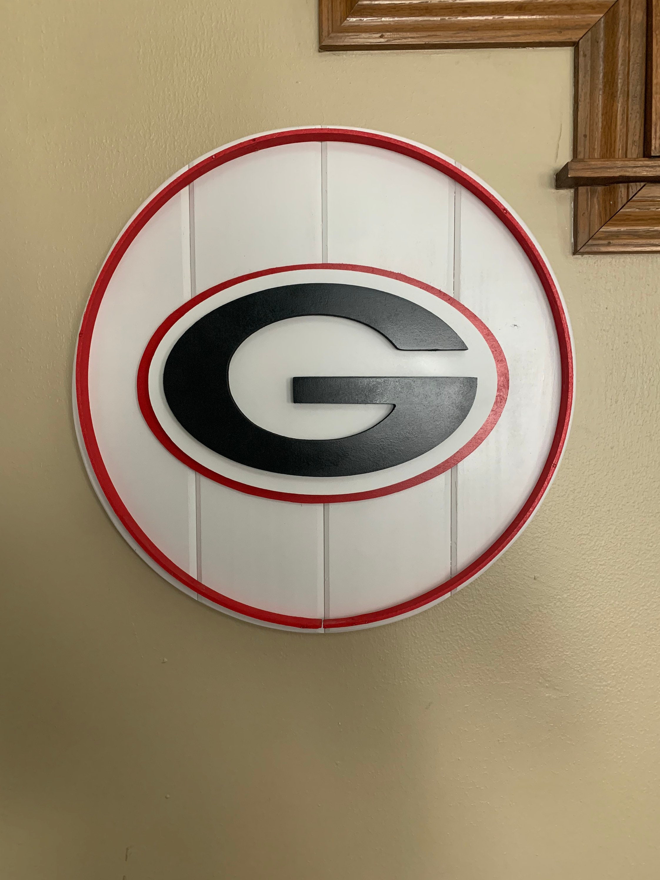 Handmade Wooden Georgia Bulldogs Sign - Etsy