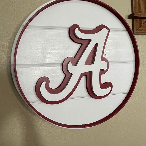 Alabama Wood Sign - Etsy