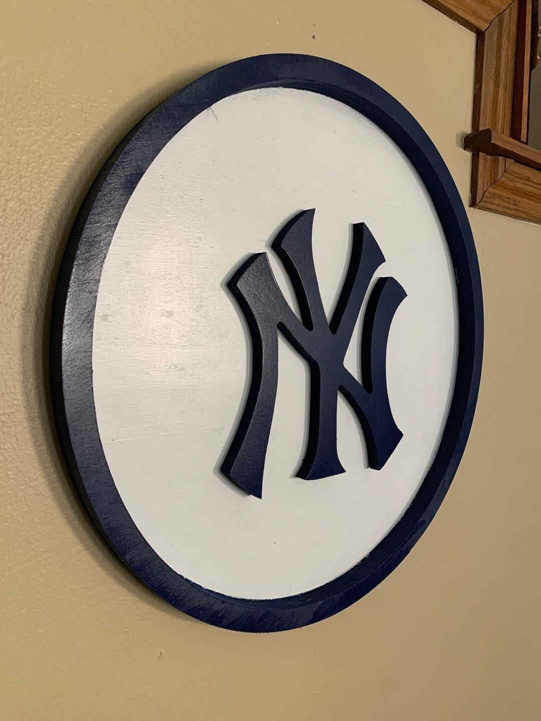 Handmade Wooden New York Yankees Sign - Etsy
