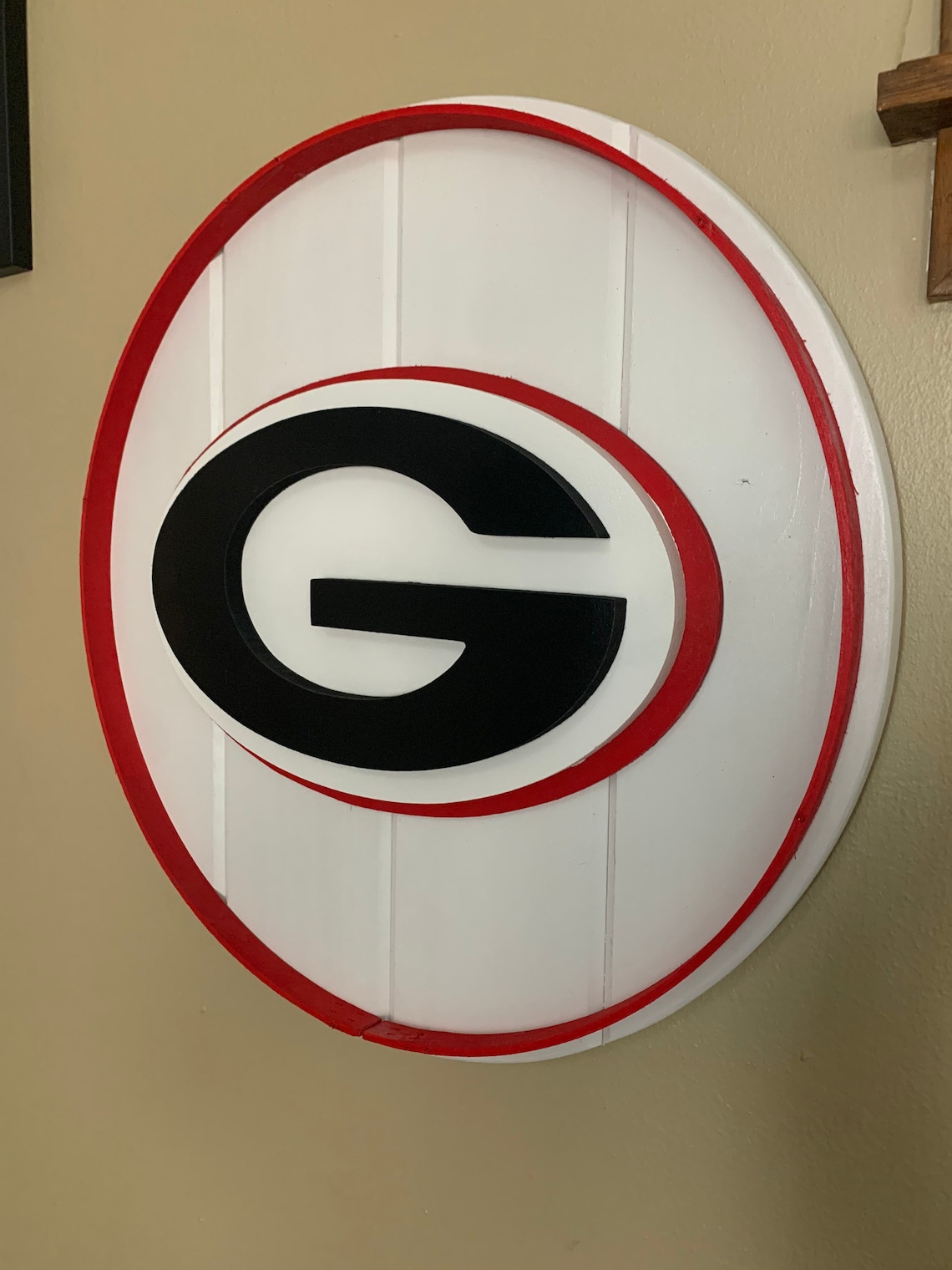 Handmade Wooden Georgia Bulldogs Sign | Etsy