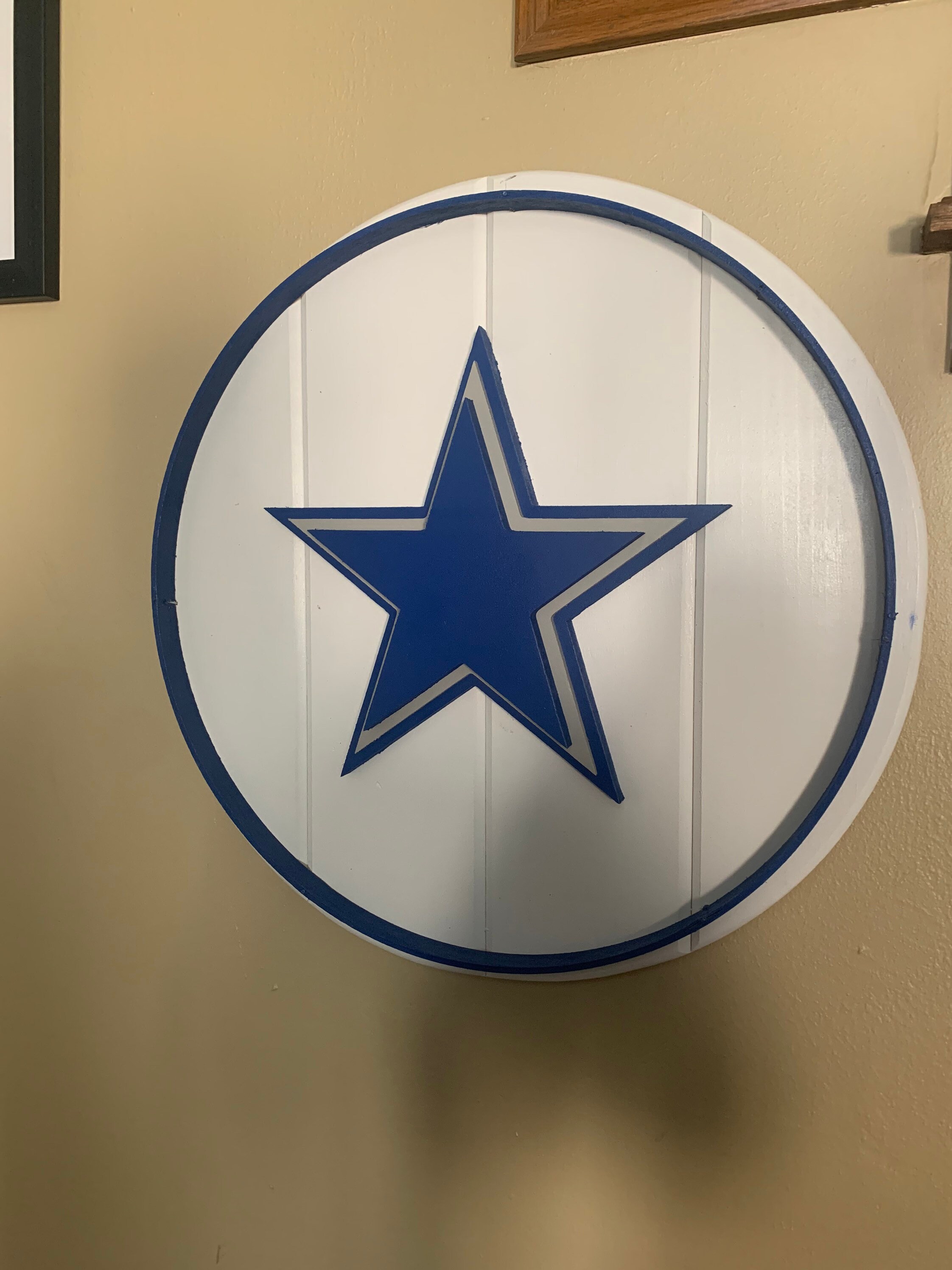 Handmade Wooden Dallas Cowboys Sign - Etsy