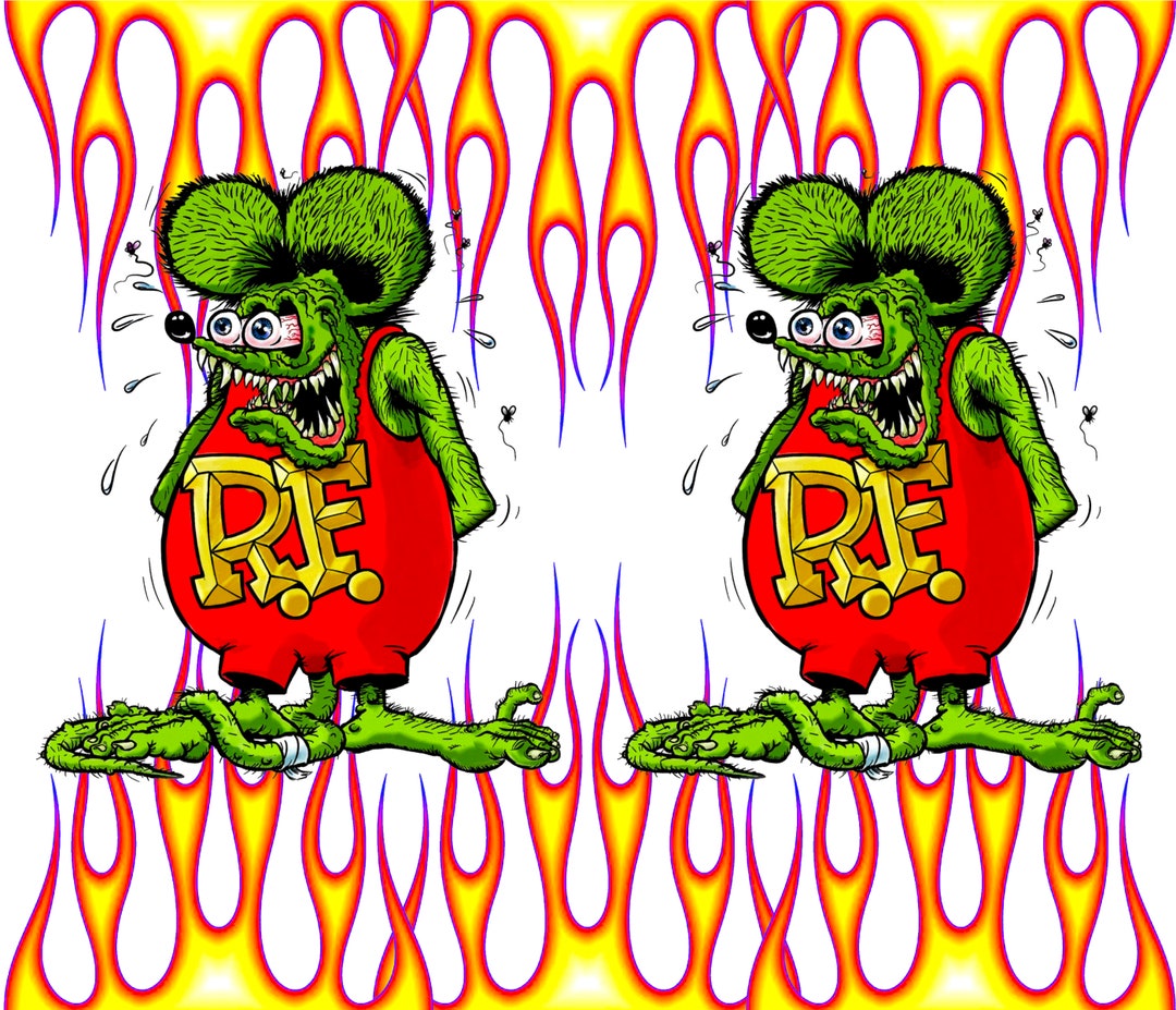 Rat Fink PNG - Etsy