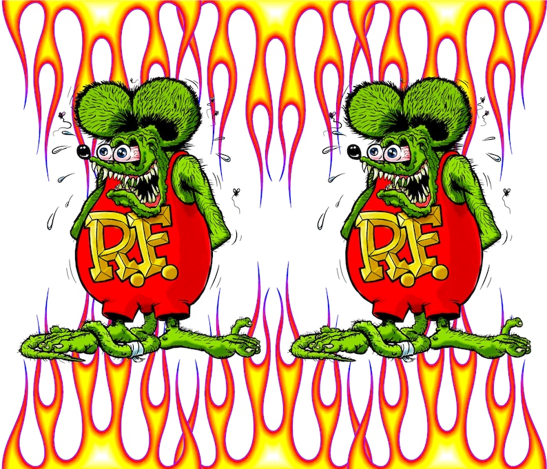 Rat Fink PNG - Etsy