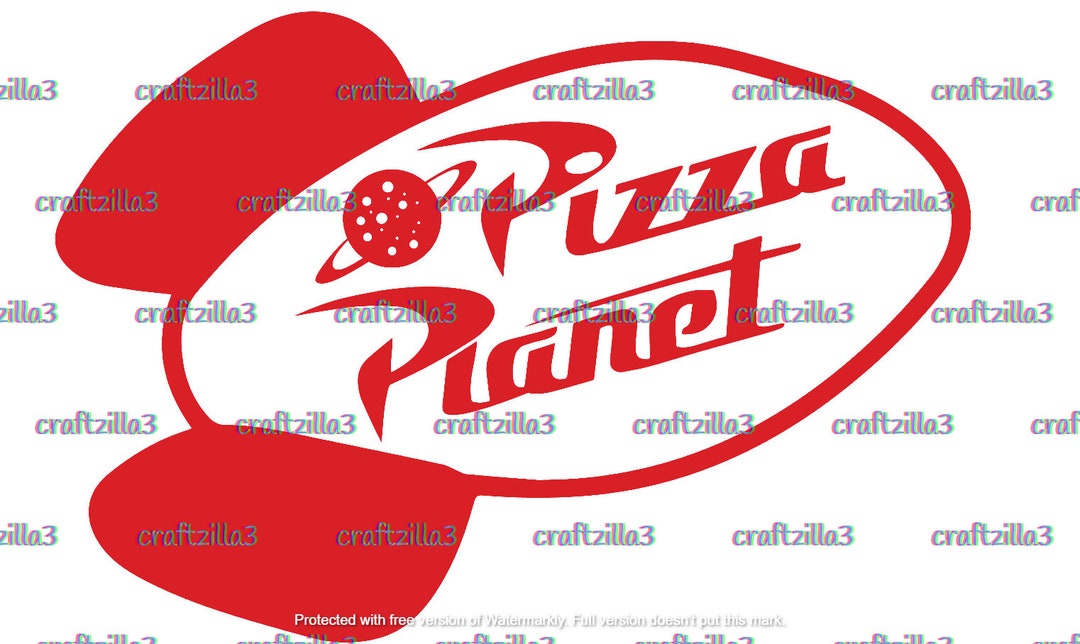 TOY STORY Pizza Planet Decal - Etsy