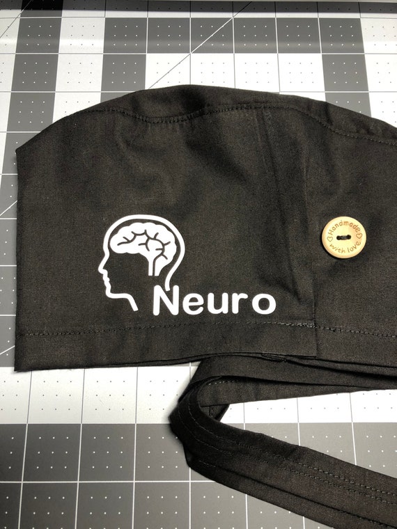 Neurologist Scrub Hat Surgical Cap Surgeon Cap | Etsy