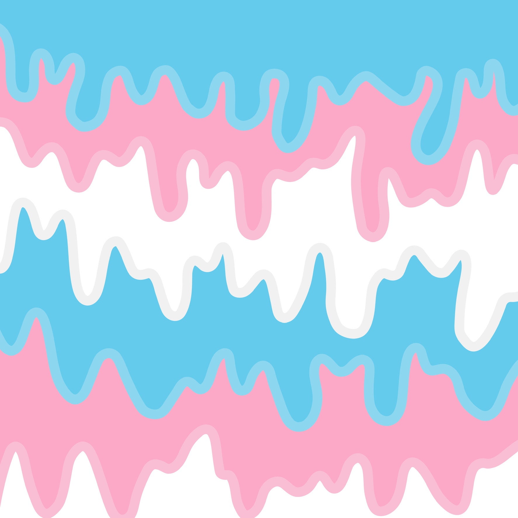 Trans Pride Slime Effect Background - Etsy