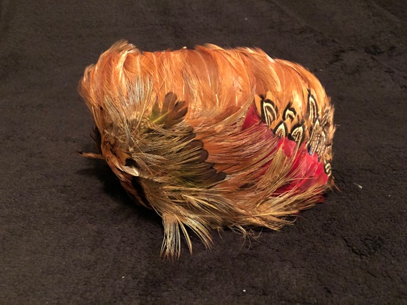 1950s Feather Half Hat - Etsy