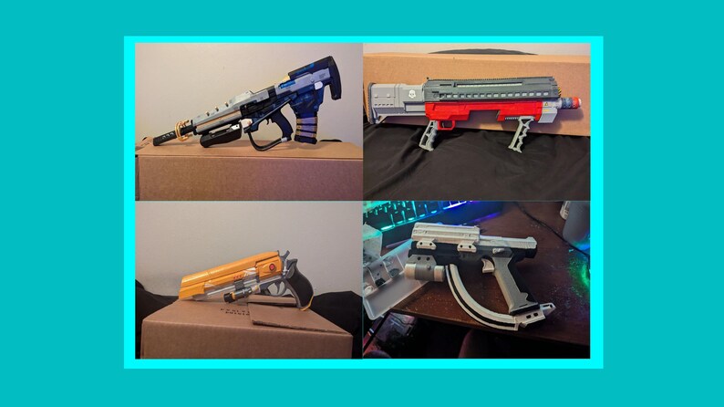 Custom 3D Print Video Game Replicas Multiple Options - Etsy