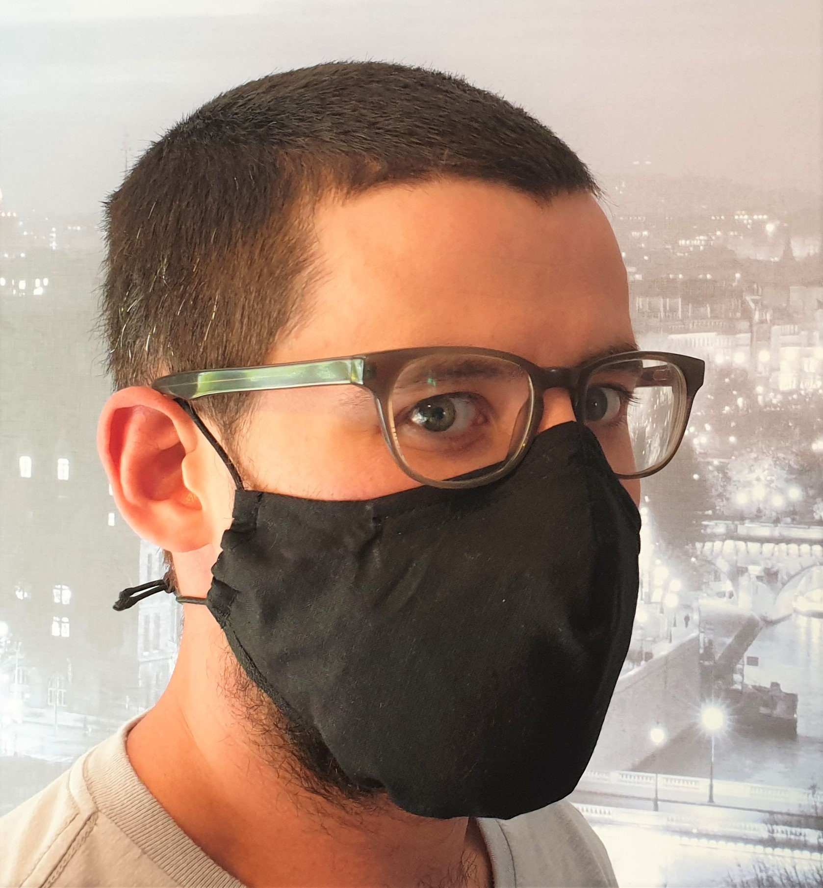 The Zipyard PM2.5 Face Mask With 10 PP2 Filters - Etsy