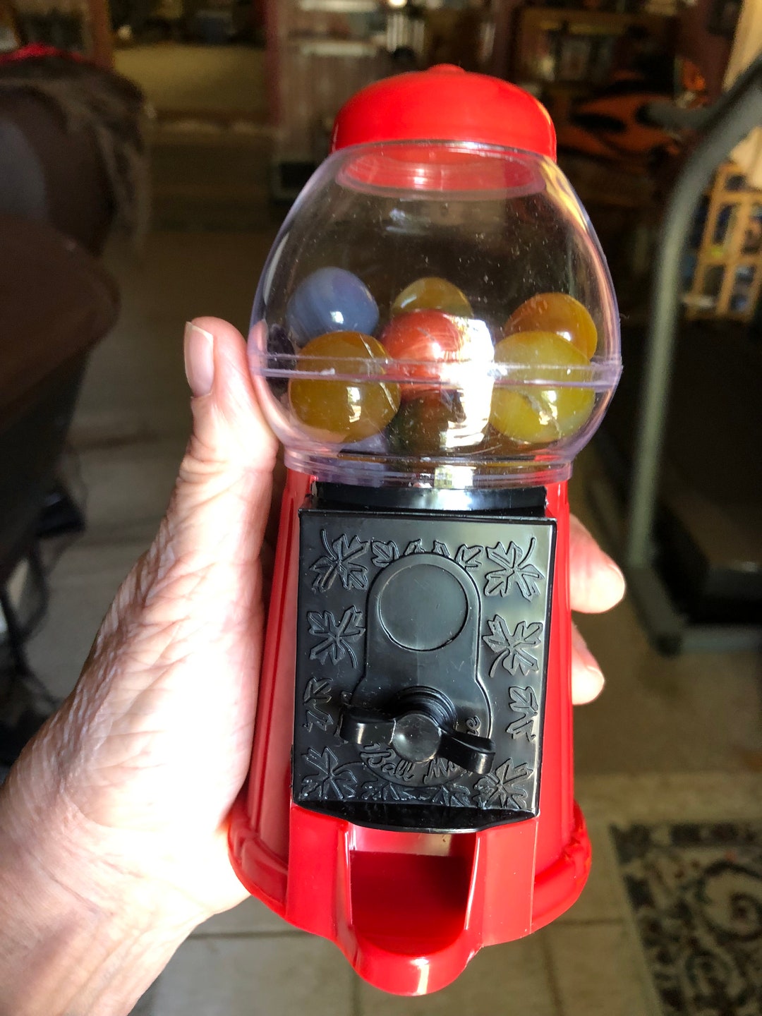 Gumball Machine W/assorted Agate Spheres. Adorable Display Only Piece ...