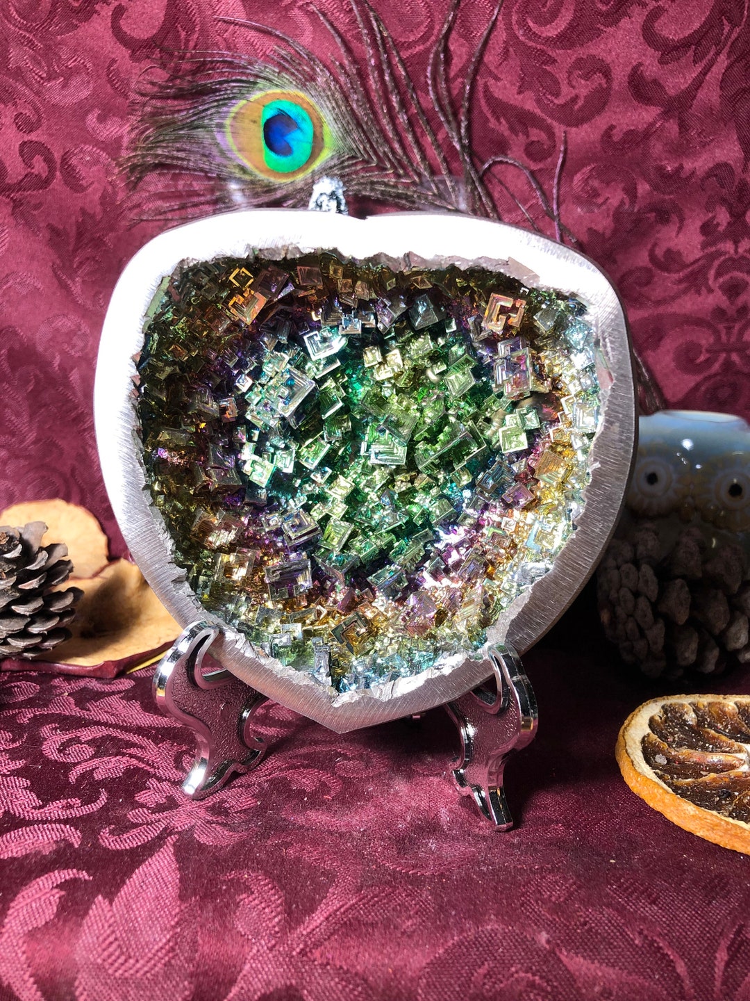 Bismuth,rainbow Titanium Bowl. This is Magical & Enchanting on Every ...