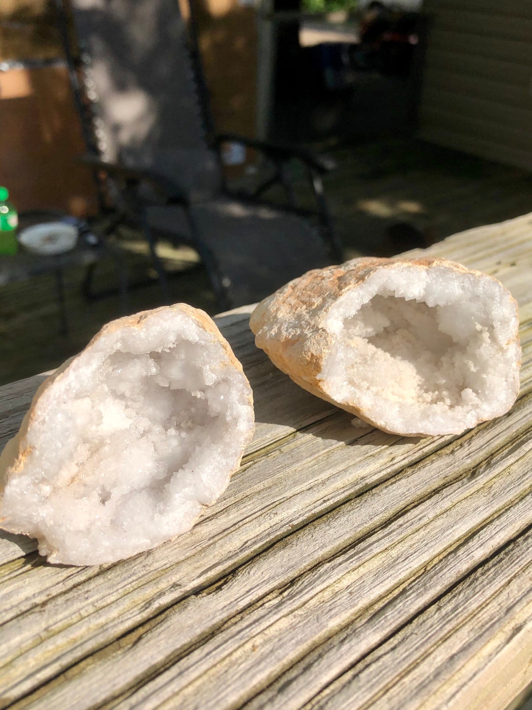 Crystal Quartz Geode. Baseball Size. Geode 1 - Etsy