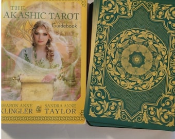 The Akashic Tarot Deck & Guide Booklet - Etsy