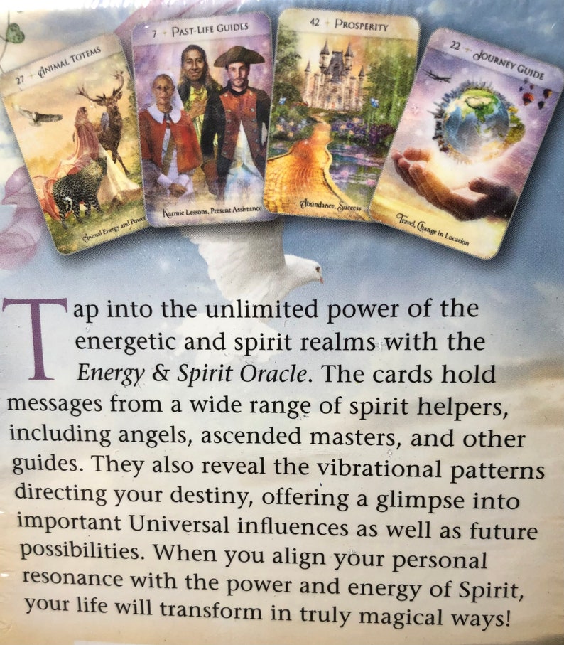 Energy and Spirit Oracle Deck by Sandra Anne Taylor. A 44 Card - Etsy