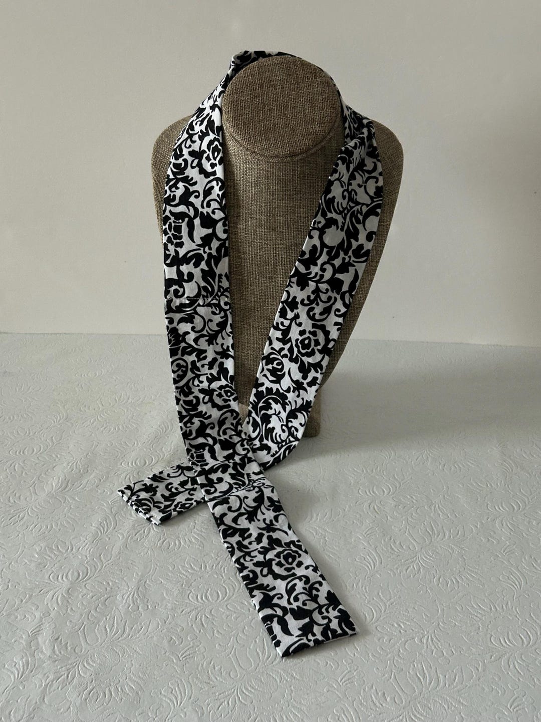BLACK DAMASK - Cool Tie, Neck Coolers, Cooling Head Wrap, Reusable ...