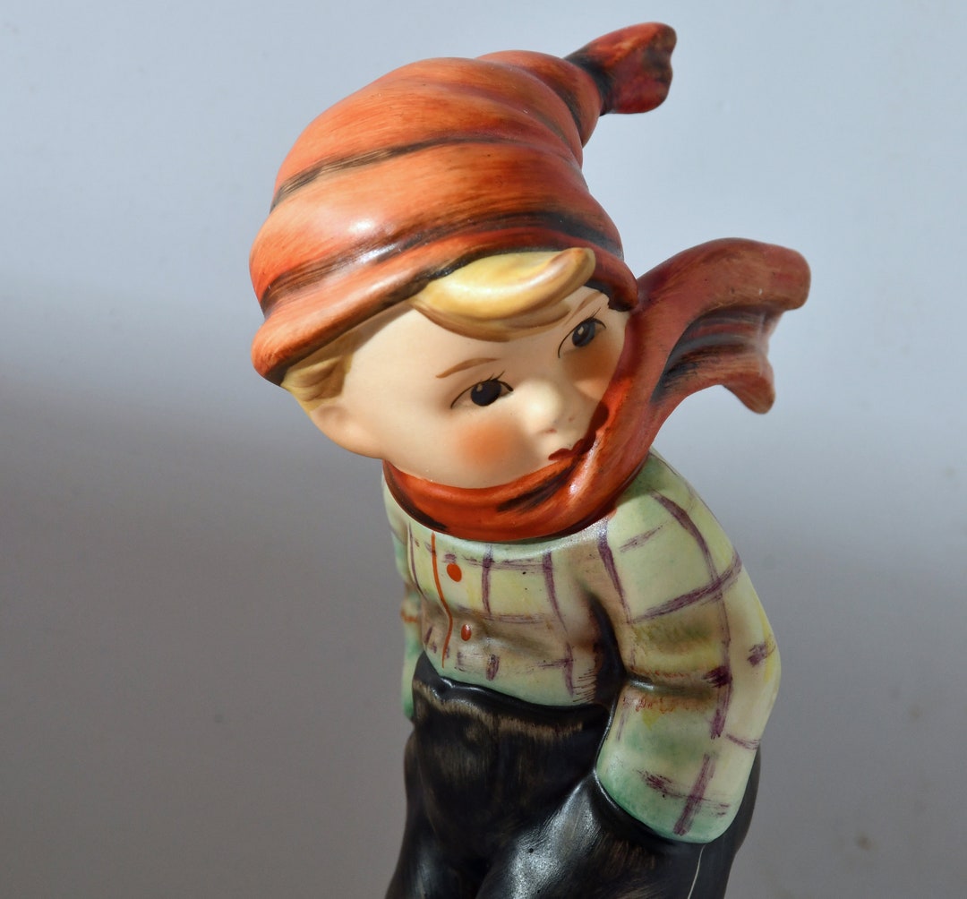 Hummel Goebel Collectors Club March Winds Figurine, 1983 No Bee ...