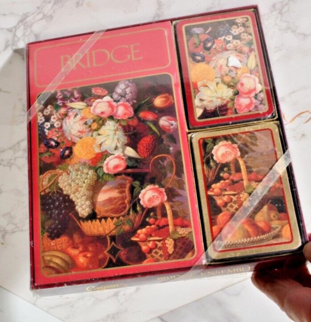 Vintage Caspari Bridge Gift Set William Sharpe American Museum Series ...