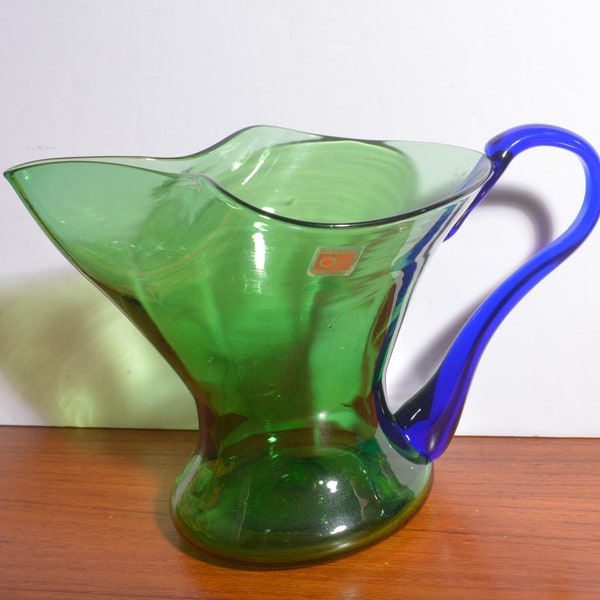 Blenko Pitcher - Etsy